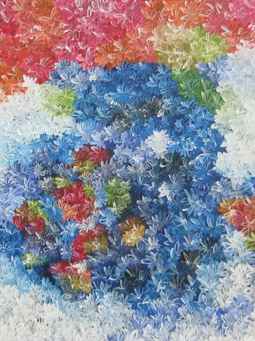 Art Platform ~ Playtime No. 8 - Flipping Red Strings by Zhang Jian Long